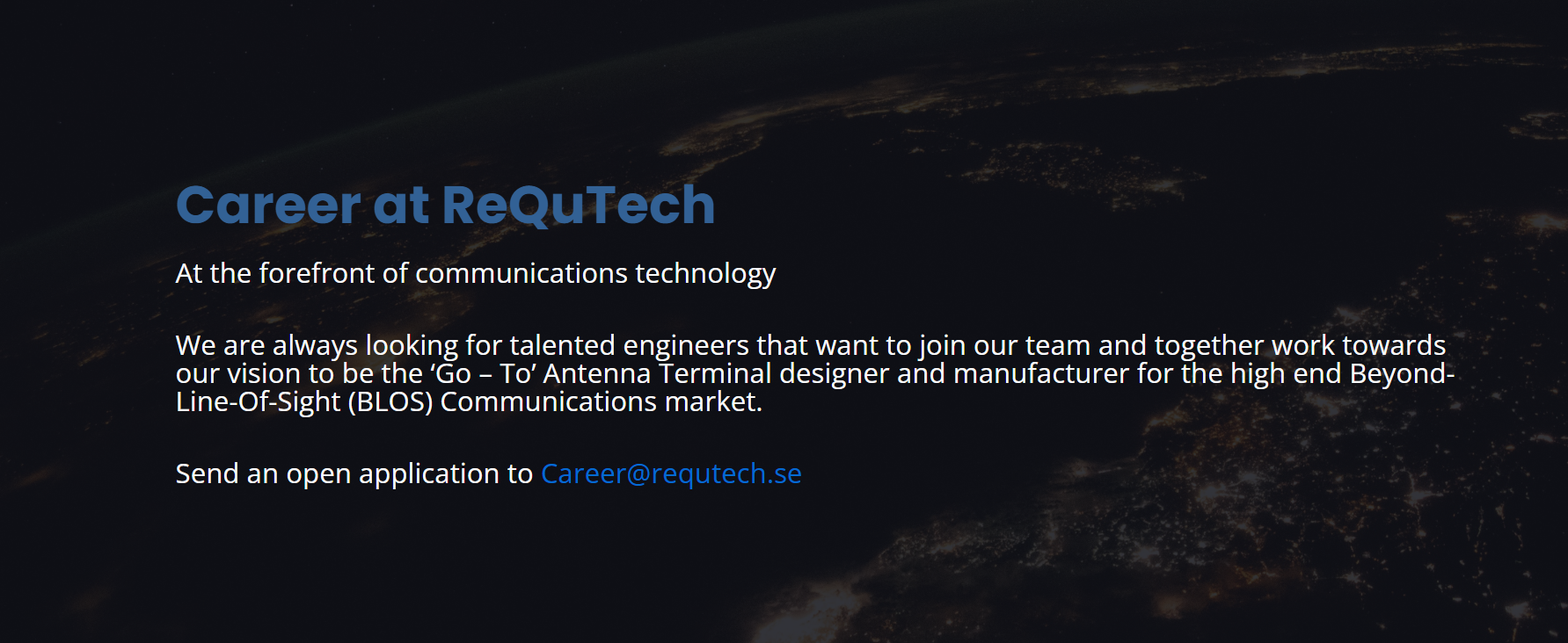 Career | Requtech