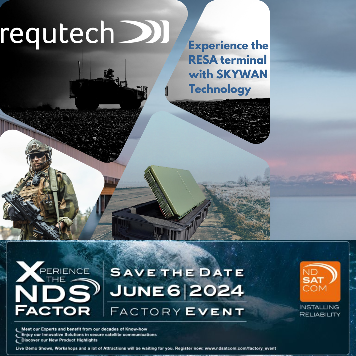 Meet Requtech at ND SATCOM Factory event in Immenstaad Germany | Requtech